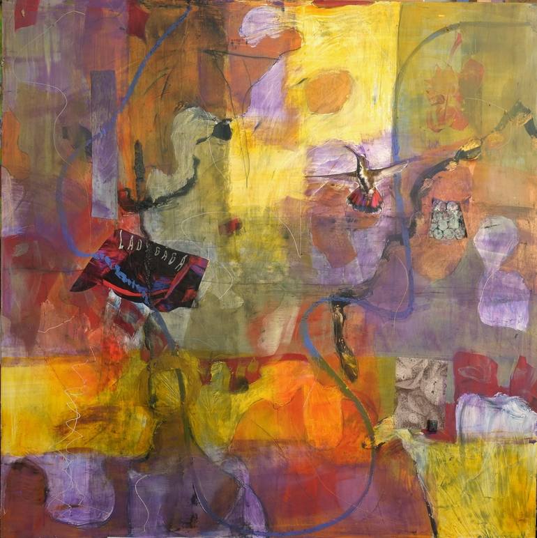 The Warrior Painting by Pamela Hartvig | Saatchi Art