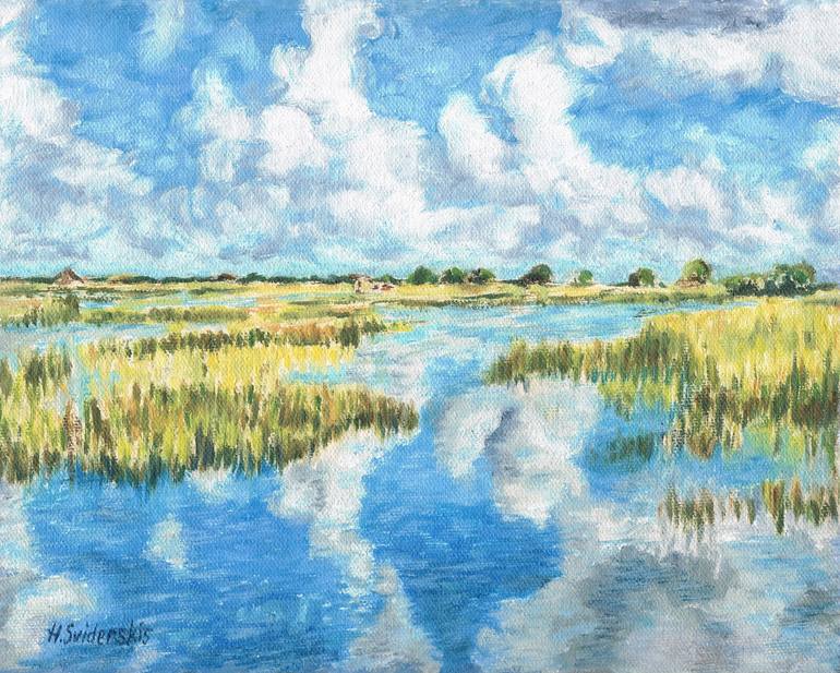 Everglades National Park, Florida, USA Painting by Helen Sviderskis ...