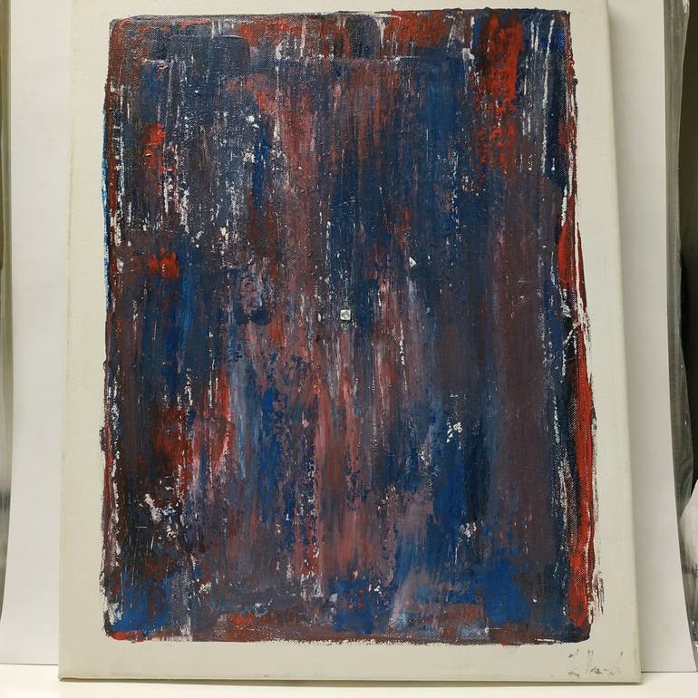 Diamond Abstract Art Painting by Artist Ting Hua Liu,20x16 Painting by ...