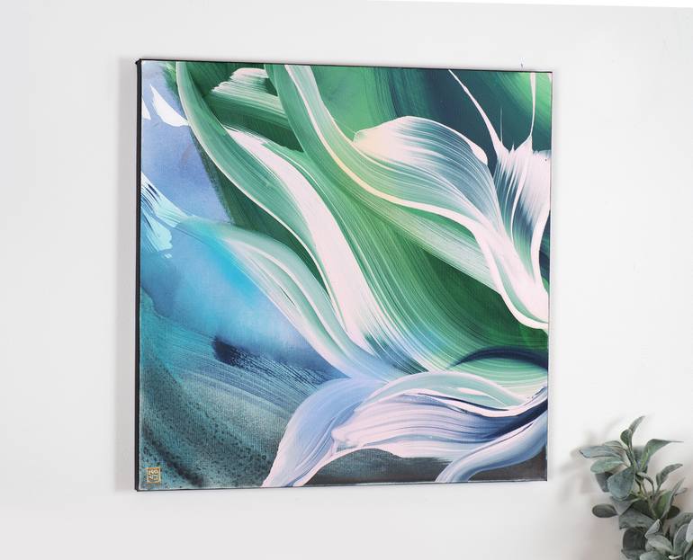 November Dew Painting by Novi Lim | Saatchi Art