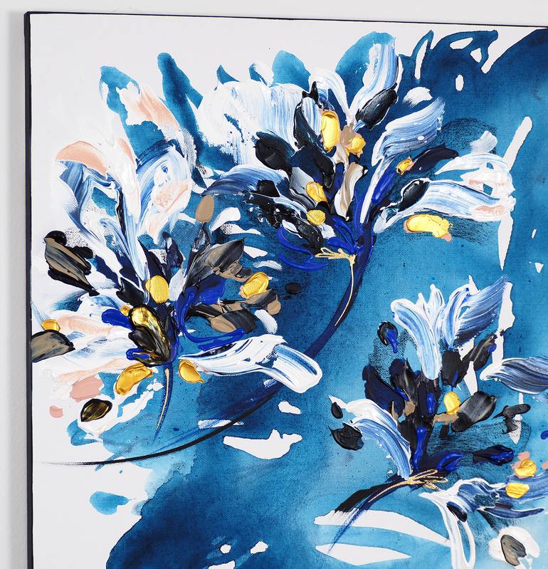 Blue Danube Painting by Novi Lim | Saatchi Art