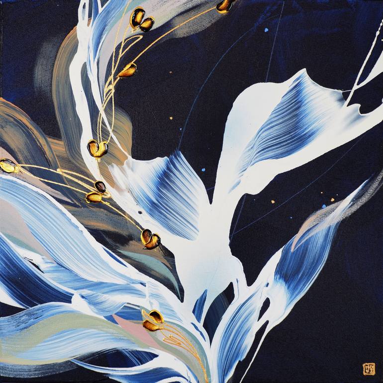 Shape of Nature V Painting by Novi Lim | Saatchi Art