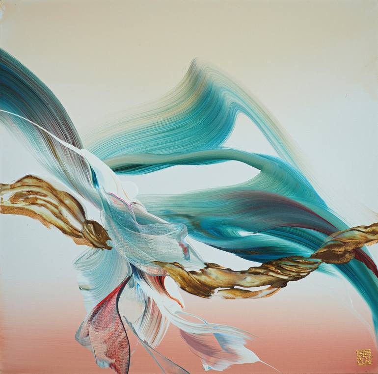 Florilegium of Motion (a) Painting by Novi Lim | Saatchi Art