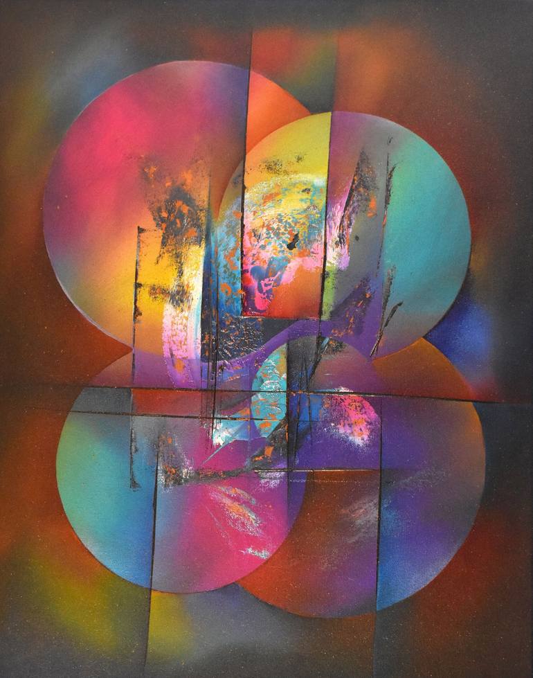 Other Worlds 06 Painting by Laura Lundy | Saatchi Art