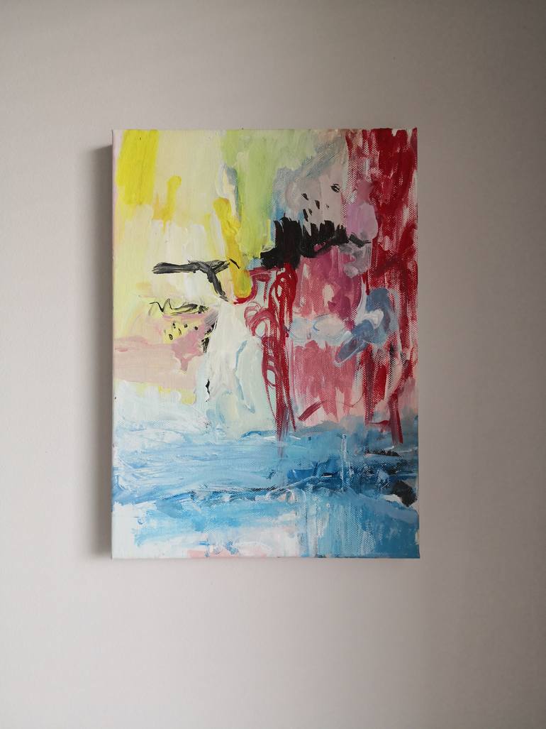 Explore.d and Blow Painting by Magda Wozna | Saatchi Art