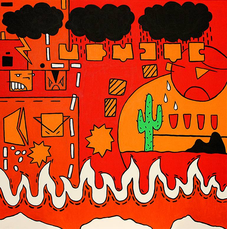 Hate Painting by Alle Mnd | Saatchi Art