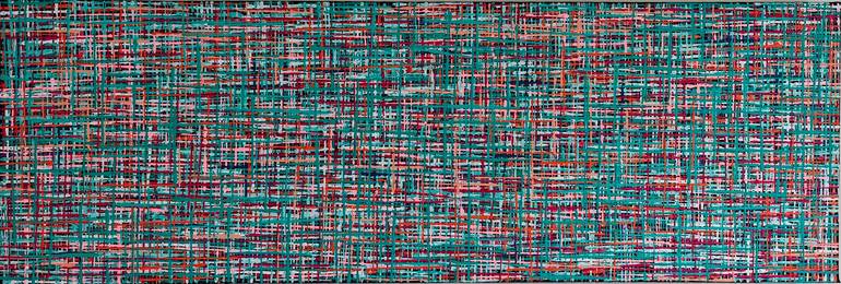 Woven Colours - Variation Painting by Tanmay Parashar | Saatchi Art