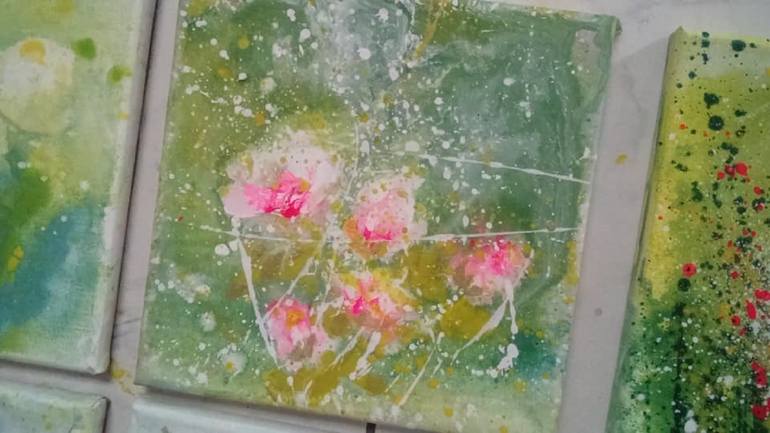 lovely rozes Painting by marie jans | Saatchi Art