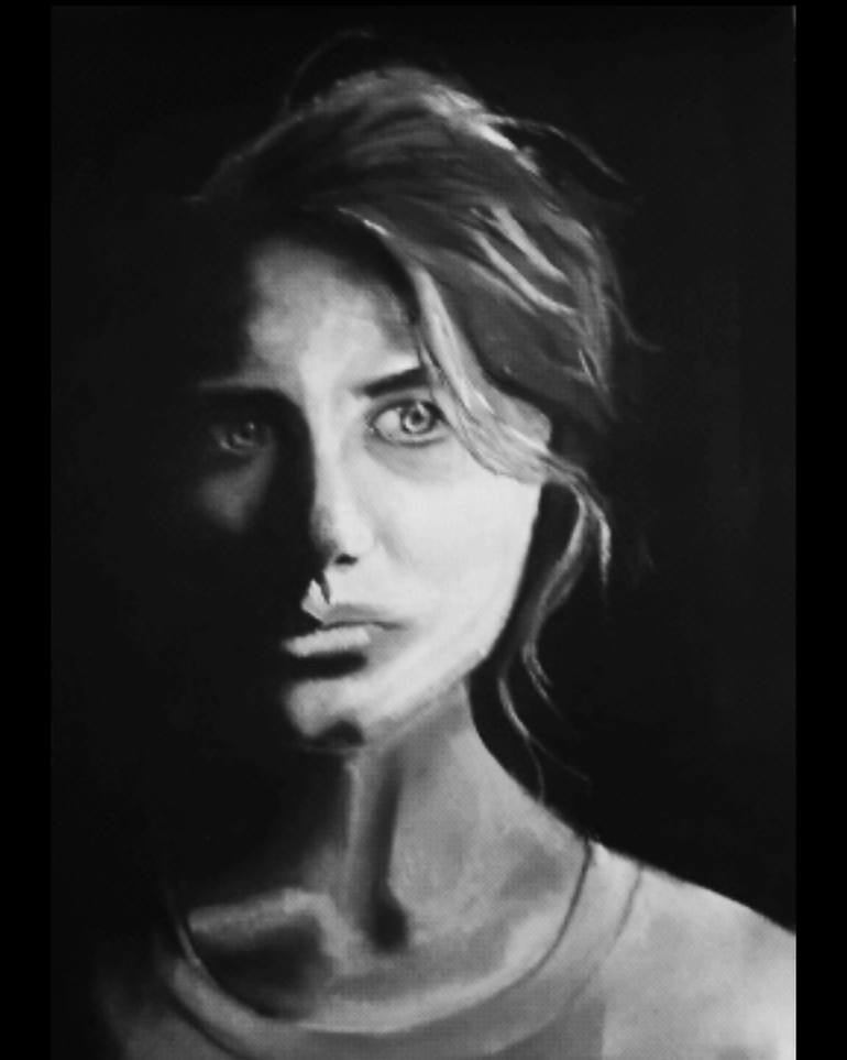 The Lost Lady Drawing by Katie Ellis | Saatchi Art