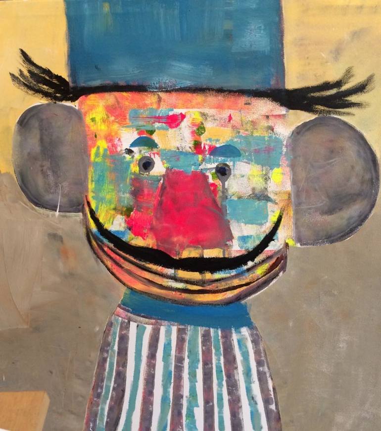 Original painting by artist Raouf Rifai (100cm x 100cm) Painting by ...