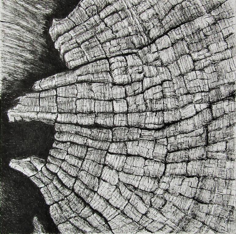 Wedge Drawing by Isabelle Stagg | Saatchi Art