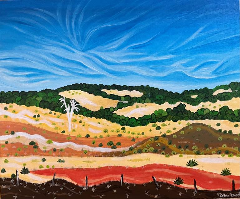 Big Sky # 1 Painting by Peter Kruger | Saatchi Art