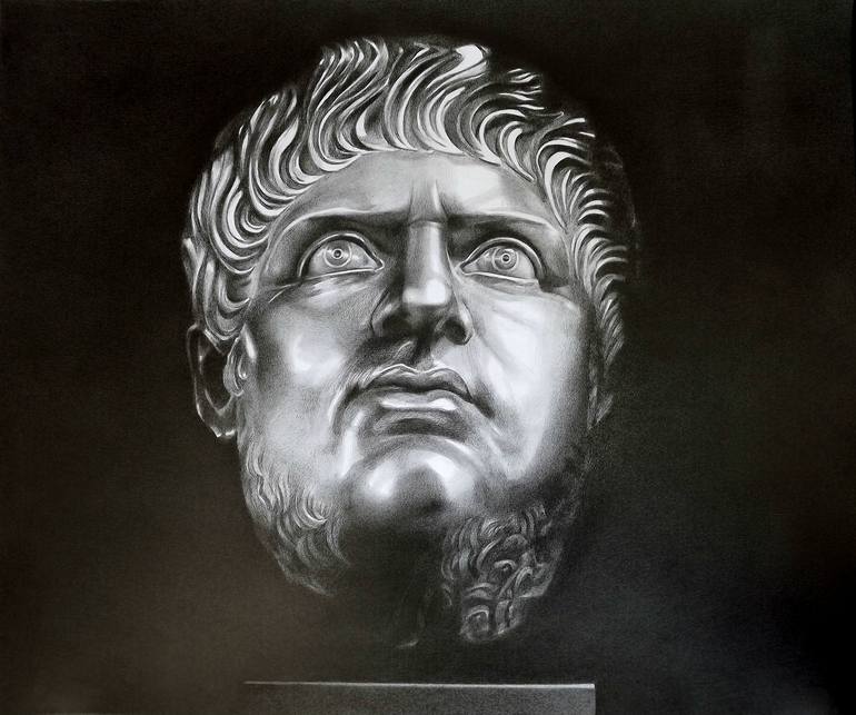 Nero Drawing by sergei hinz | Saatchi Art