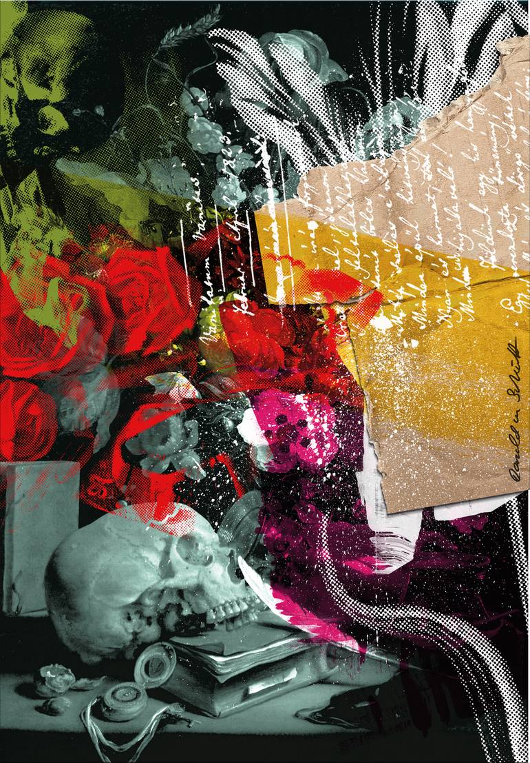 Vanitas 2 Collage by Donald van Schilt | Saatchi Art