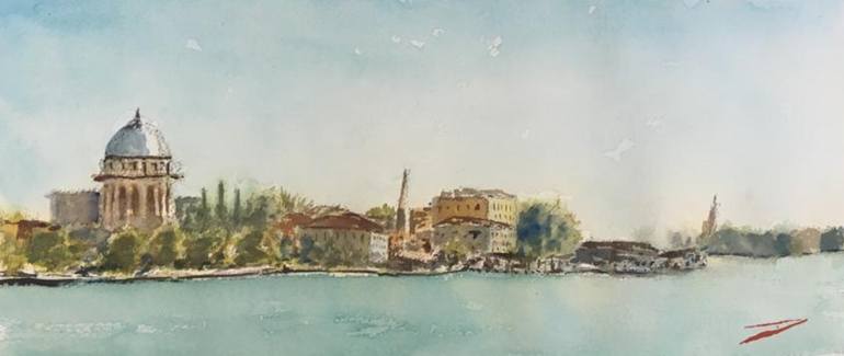 Viaje a Venecia 15. Painting by David Tall Mar | Saatchi Art