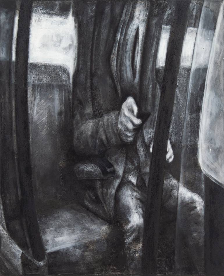 Forest Monster (Tube Creature #3) Painting by Benji Thomas | Saatchi Art