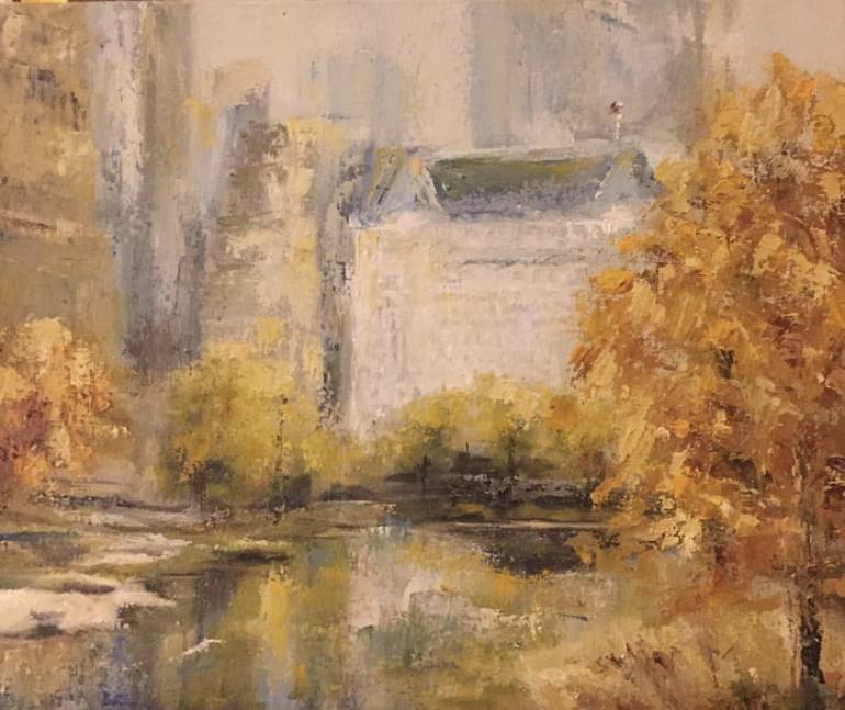 After the Parade Painting by Patricia Howard | Saatchi Art