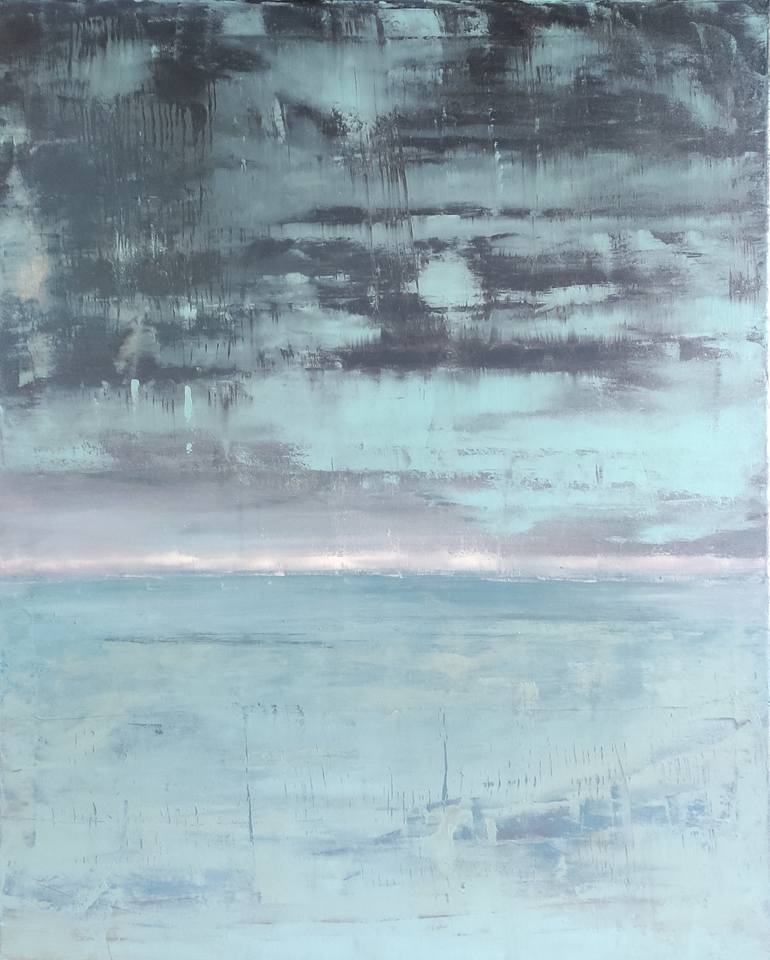 Polynésie II Painting by Sebastian Poplawski | Saatchi Art