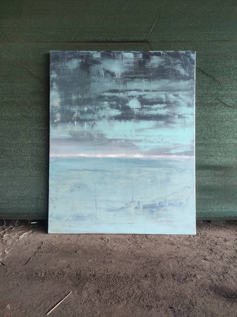 Polynésie II Painting by Sebastian Poplawski | Saatchi Art