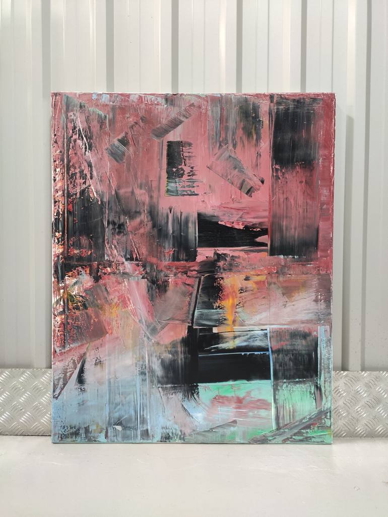 Drapeaux Painting by Sebastian Poplawski | Saatchi Art