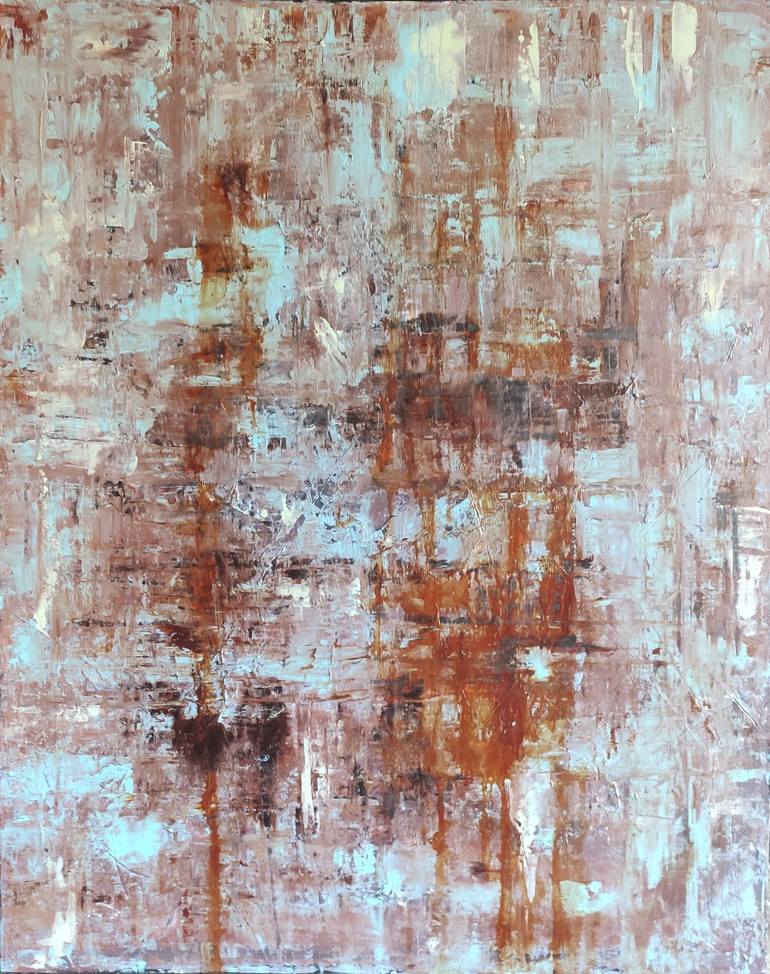 Paillettes de vieux souvenirs Painting by Sebastian Poplawski | Saatchi Art