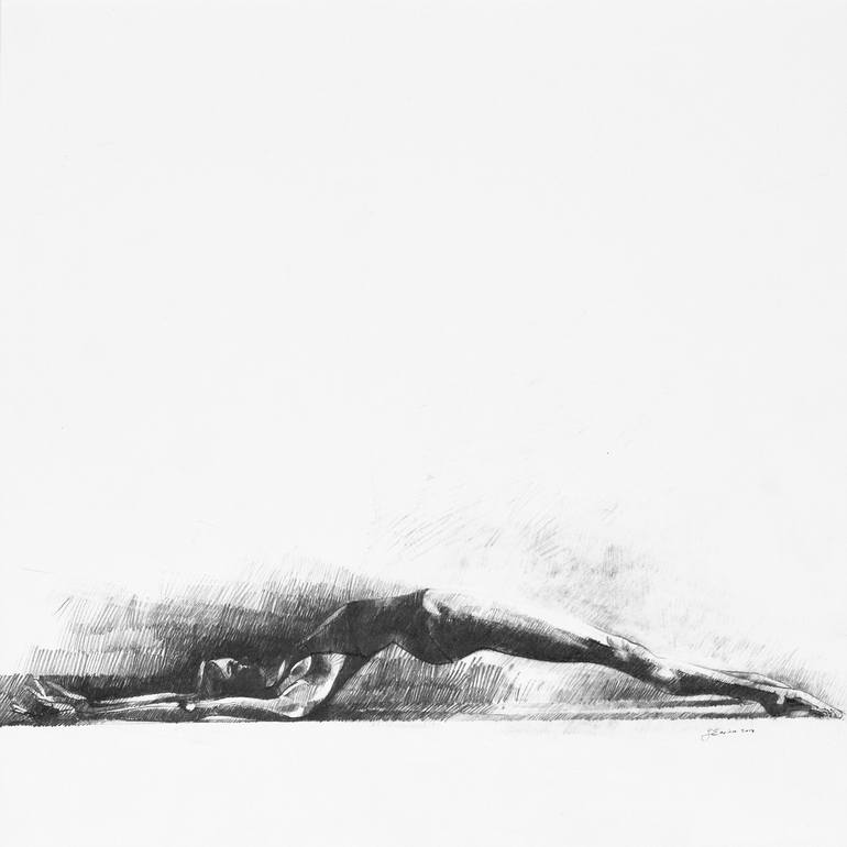 Curve Extension Drawing by Franco Enrico | Saatchi Art