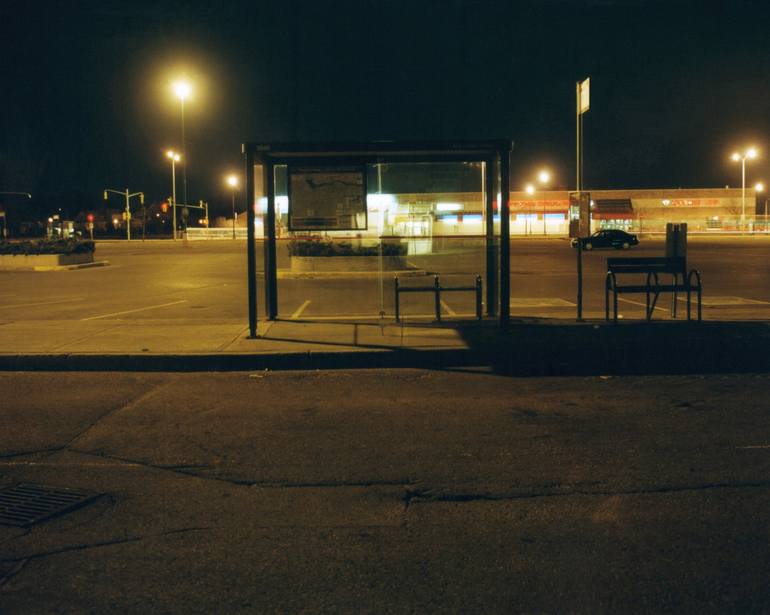 Bus Stop Photography by Steven Stewart | Saatchi Art