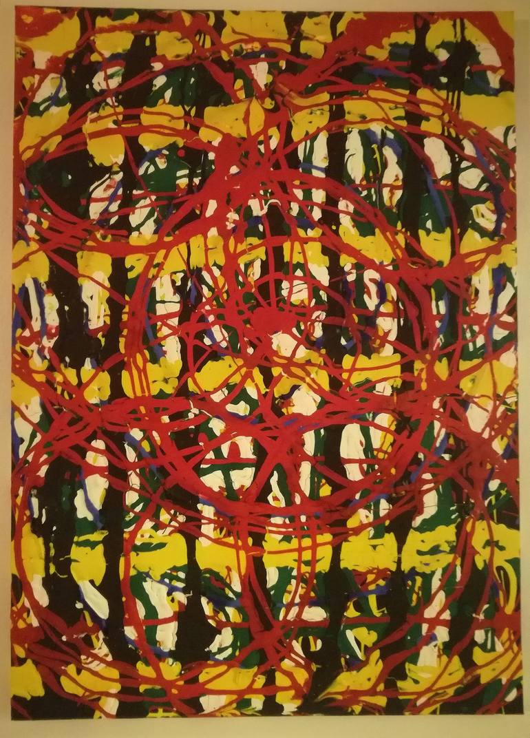 Hanc para ab hac quidquid quodquod Painting by David Marazzi | Saatchi Art