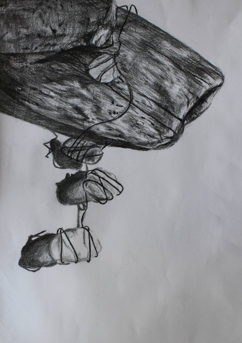 Encounter Drawing by Ellie Wilson | Saatchi Art