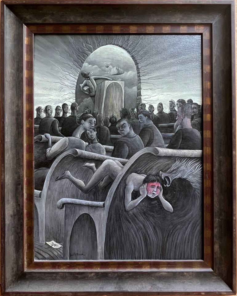 Excommunication: The Trickle Down Effect Painting by Don Swartzentruber ...