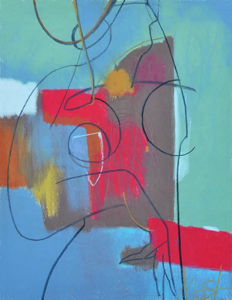 Forza (from the series Sfaccettature) Drawing by Daria Most | Saatchi Art