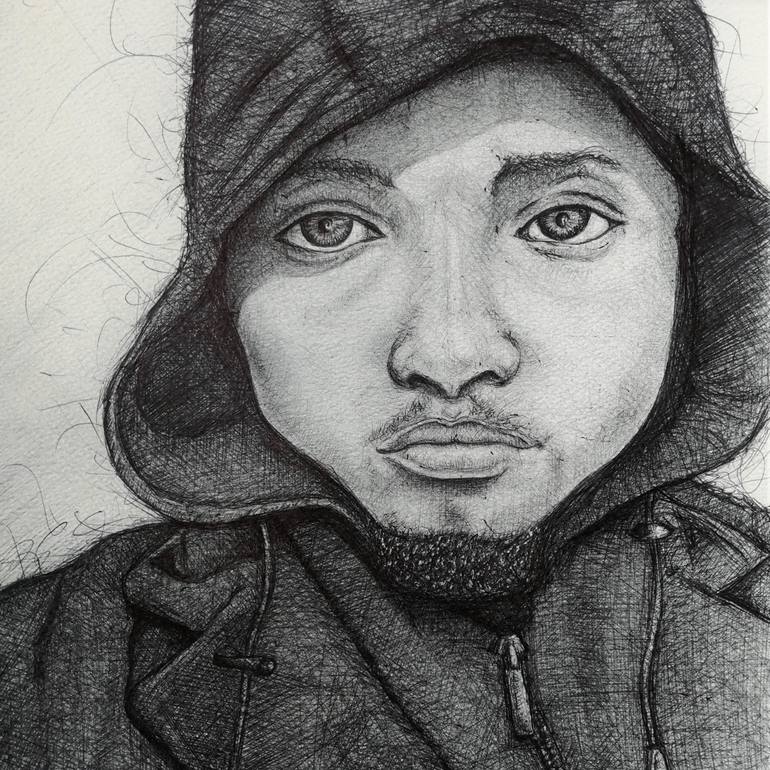 Homesick Drawing by Profesaah Kay Rangwaga | Saatchi Art