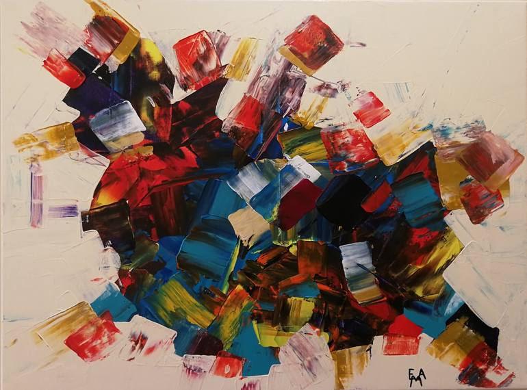 Clown Painting by Ema Ribeiro | Saatchi Art