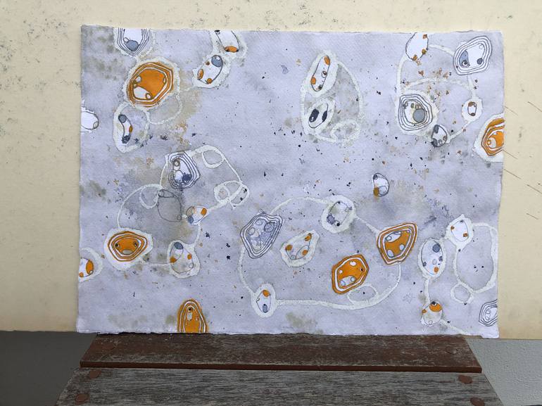 Microcosm #3 Drawing by Simone Weber | Saatchi Art