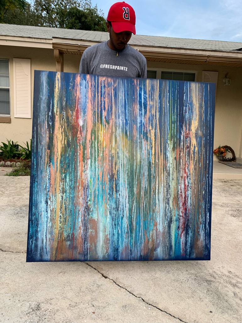 Summer Rain Painting by Ravin Lawson | Saatchi Art