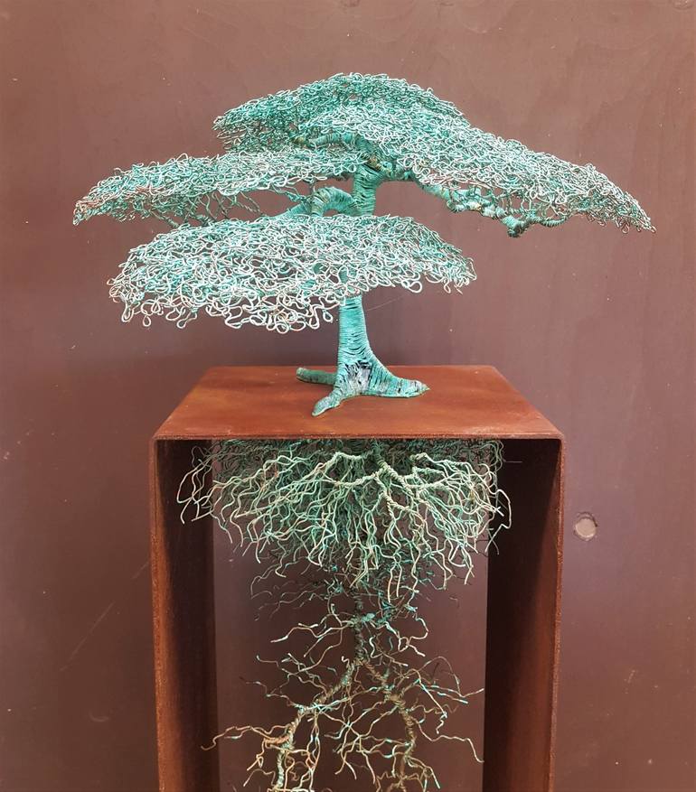 Cascading Fig Sculpture by Ulan Murray and Rachel Burns Murray and ...