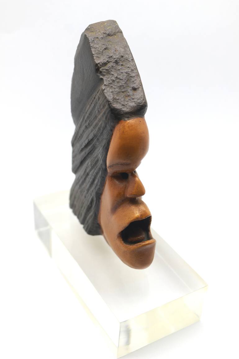 African form Sculpture by Michalis Kevgas | Saatchi Art