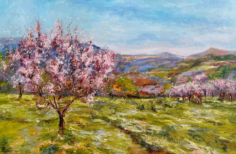 Primavera in montagna Painting by Diana Malivani | Saatchi Art