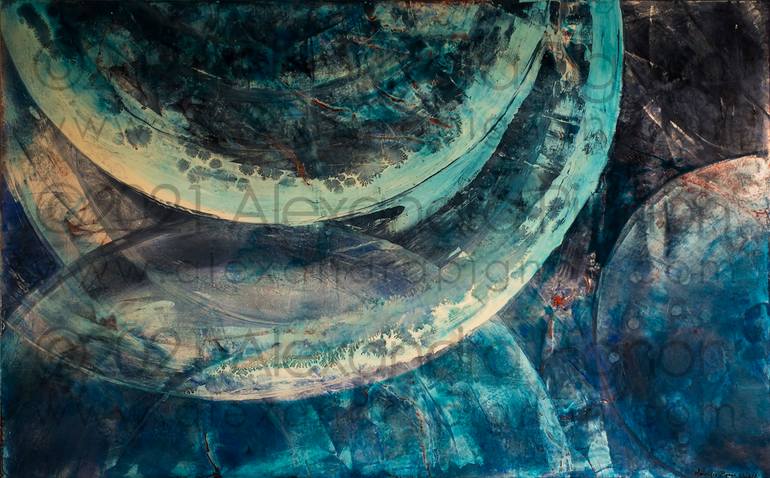 Galactic Cluster (Collinder 285) - 2021 Painting by Alexandra Pignon ...