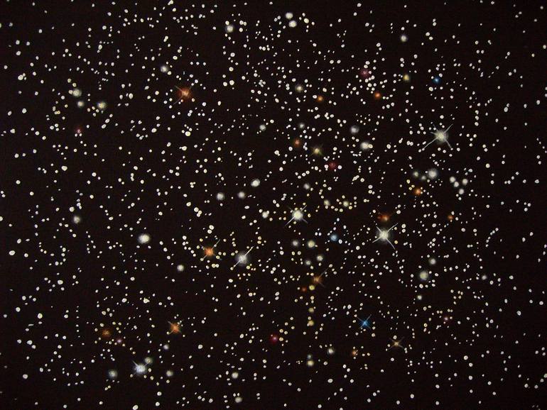 Sagittarius Star Cluster Painting by NAOMI SELMAN | Saatchi Art