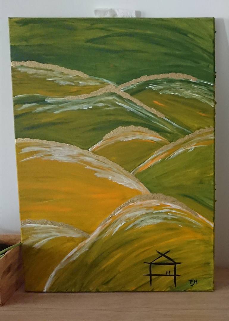 The Ocean Painting by Franzi Burgundy | Saatchi Art