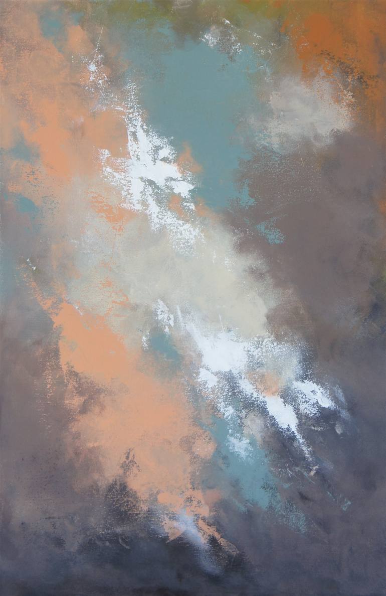 Solid Ground Painting by Mariia Shelkovaia | Saatchi Art New Zealand