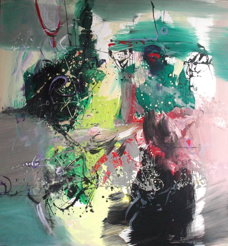 Personage Painting by Viorel Cosor | Saatchi Art