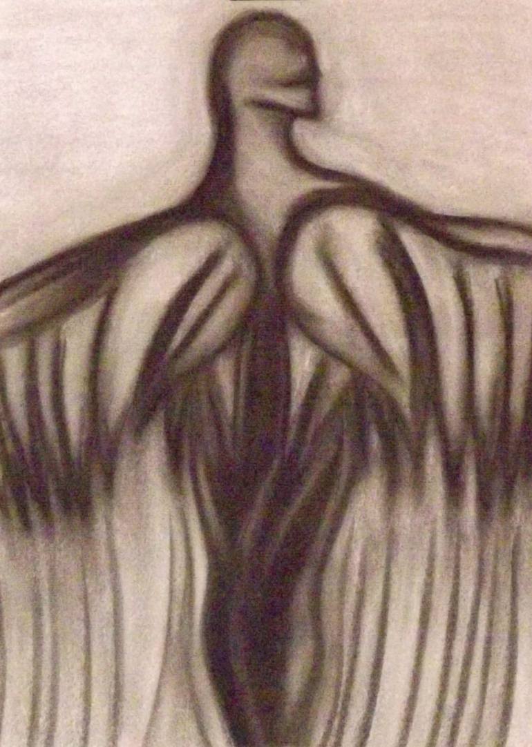 Risen Drawing by sotiris sotiriou | Saatchi Art