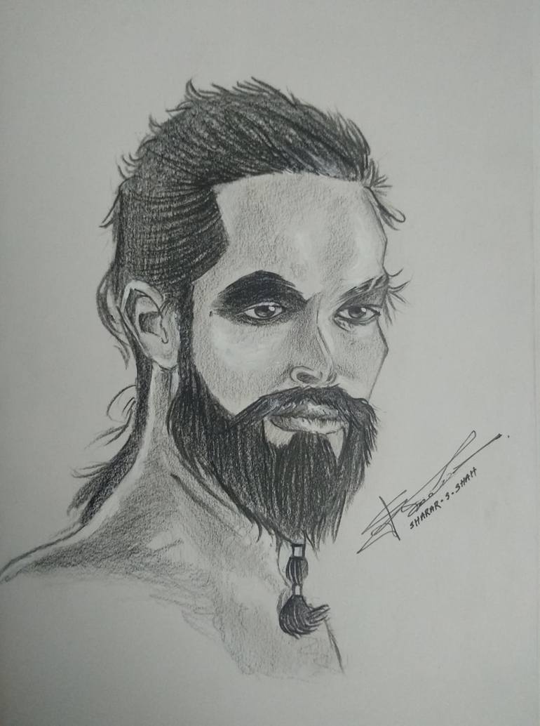 KHAL DROGO Drawing by Sharar Shah | Saatchi Art