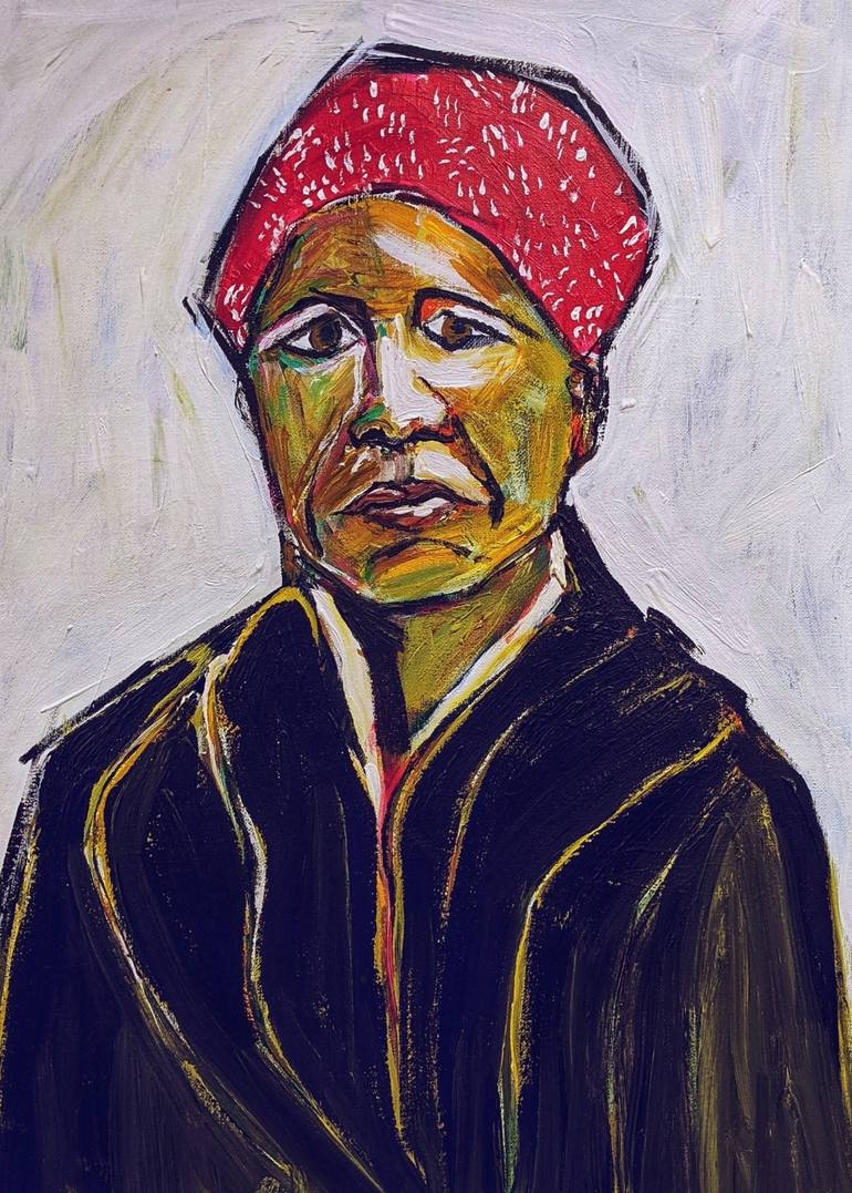 Harriet Tubman Printmaking by Ron Kammer | Saatchi Art