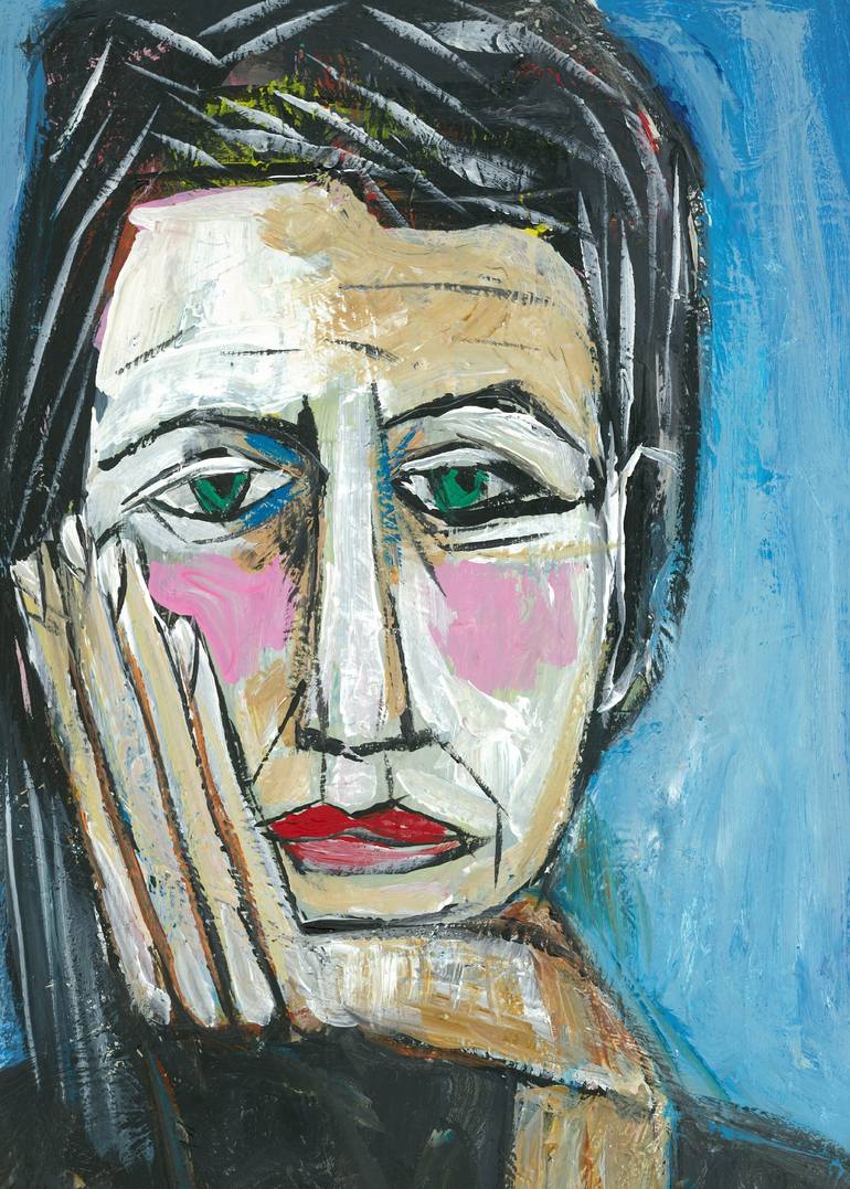 OKAY, I am Listening! Painting by Ron Kammer | Saatchi Art