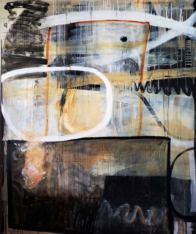 The Riddle Painting by Rita Lundgren | Saatchi Art