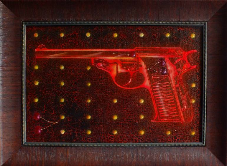 Cherry Bone. Painting by Andrei Piatkevich | Saatchi Art