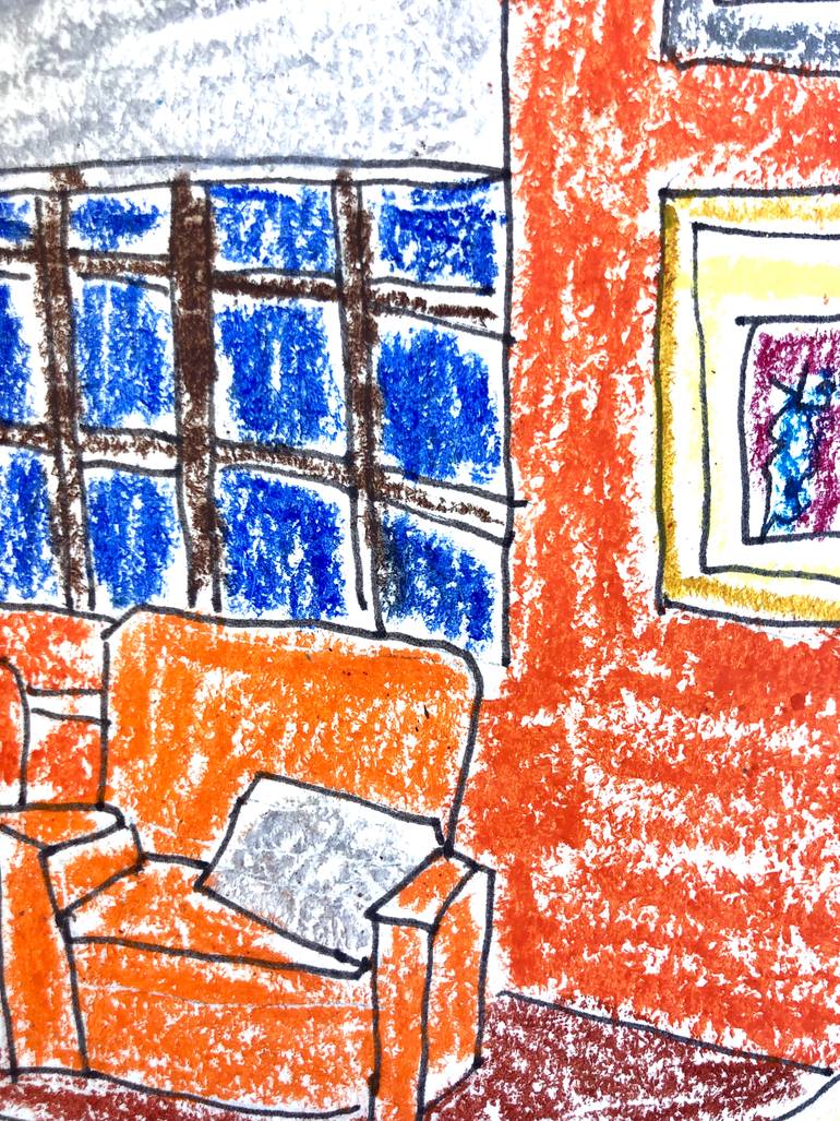 Cinnabar Drawing by Lana Krainova | Saatchi Art